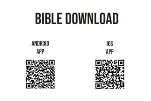 Download Bible | Scan QR Code for Bible App